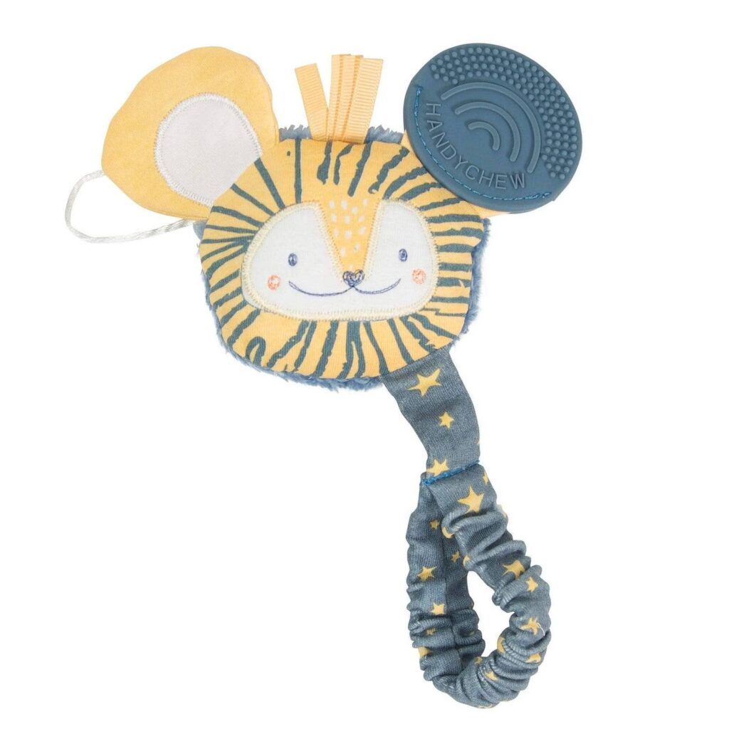 Cheeky Chompers Handychew Sensory Teething Toy - Bertie the Lion ...